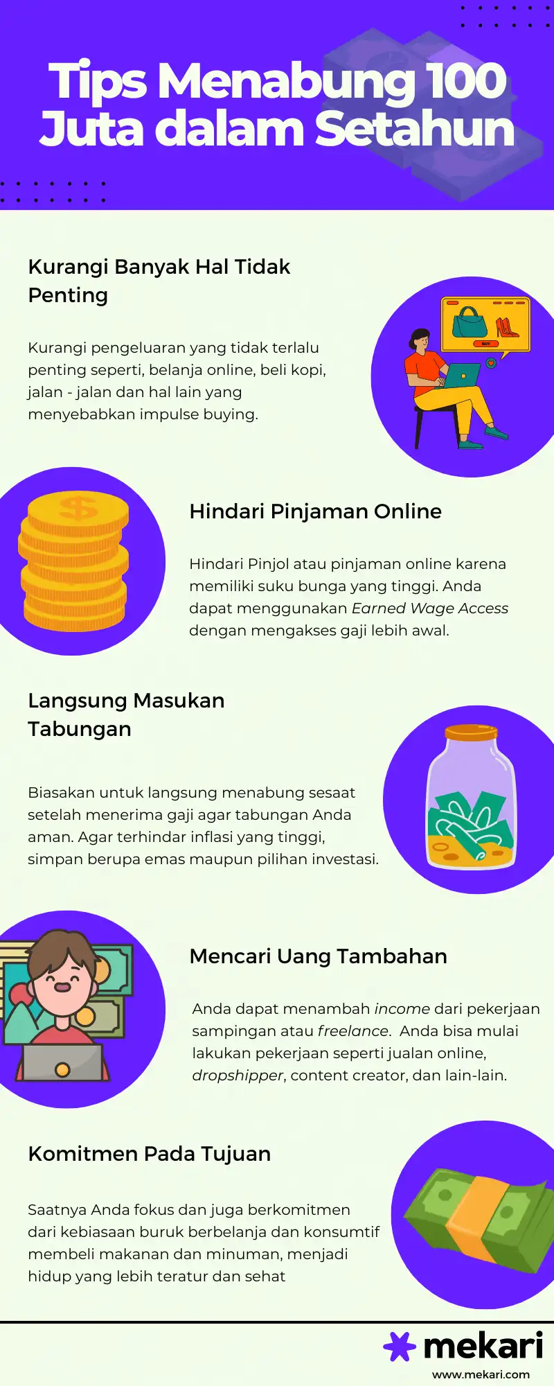 Sigitpurwanti 5 Tips Menabung 100 Juta Dalam Setahun Beneran Bisa 